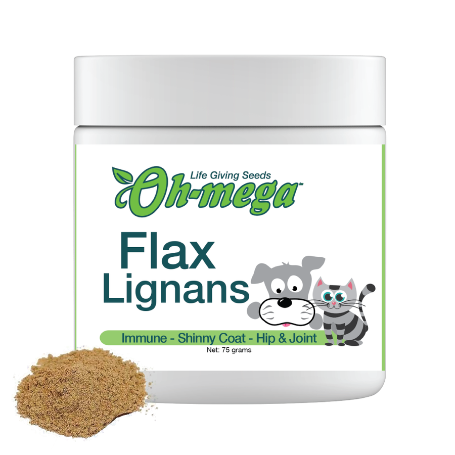 PET Oh-Mega Flax Lignan – Life Giving Seeds